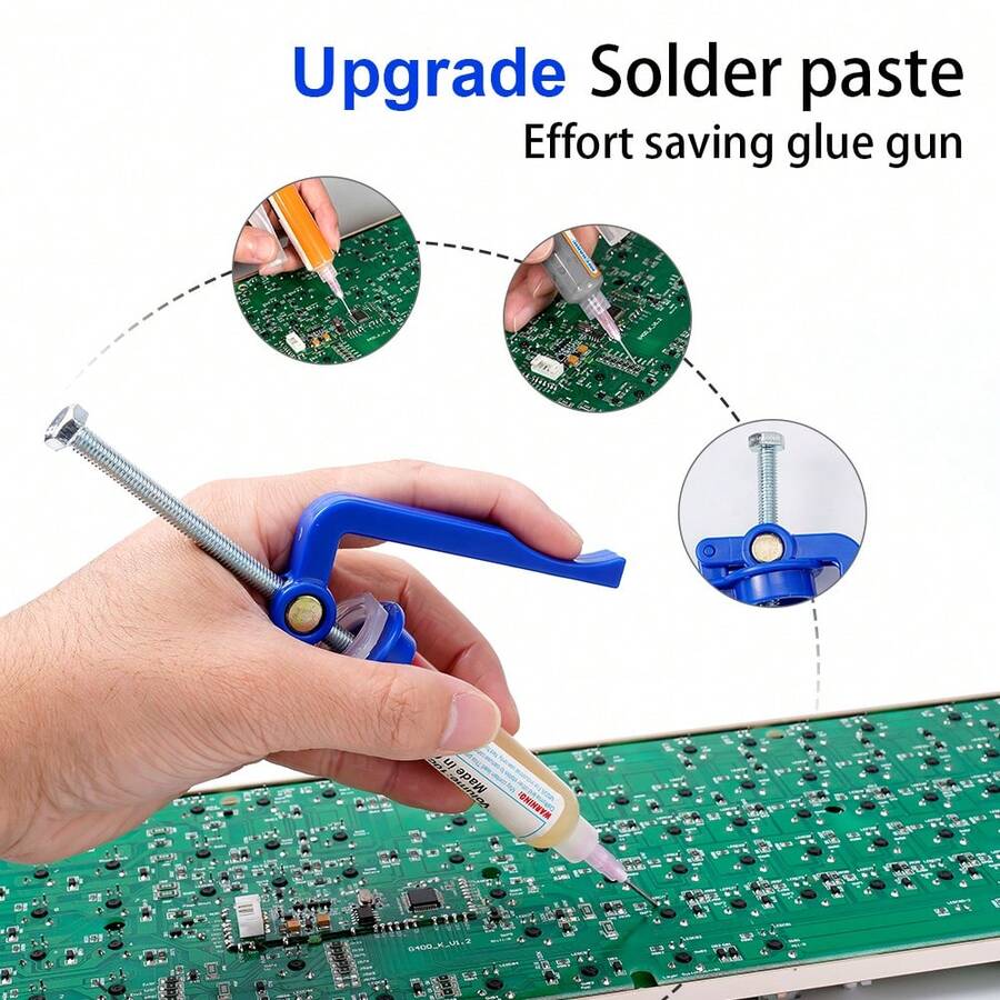 Solder Paste Extruder Glue Gun Welding Solder Oil Booster Circuit Board ...