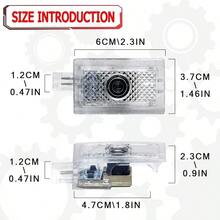 Never Fade Car Door LED Logo For Chrysler 300 300C 300S 20052022 ...