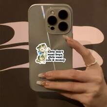 1pc/3pcs Funny Cat Sticker, Sticker, Sticker Glossy Vinyl Decals For ...