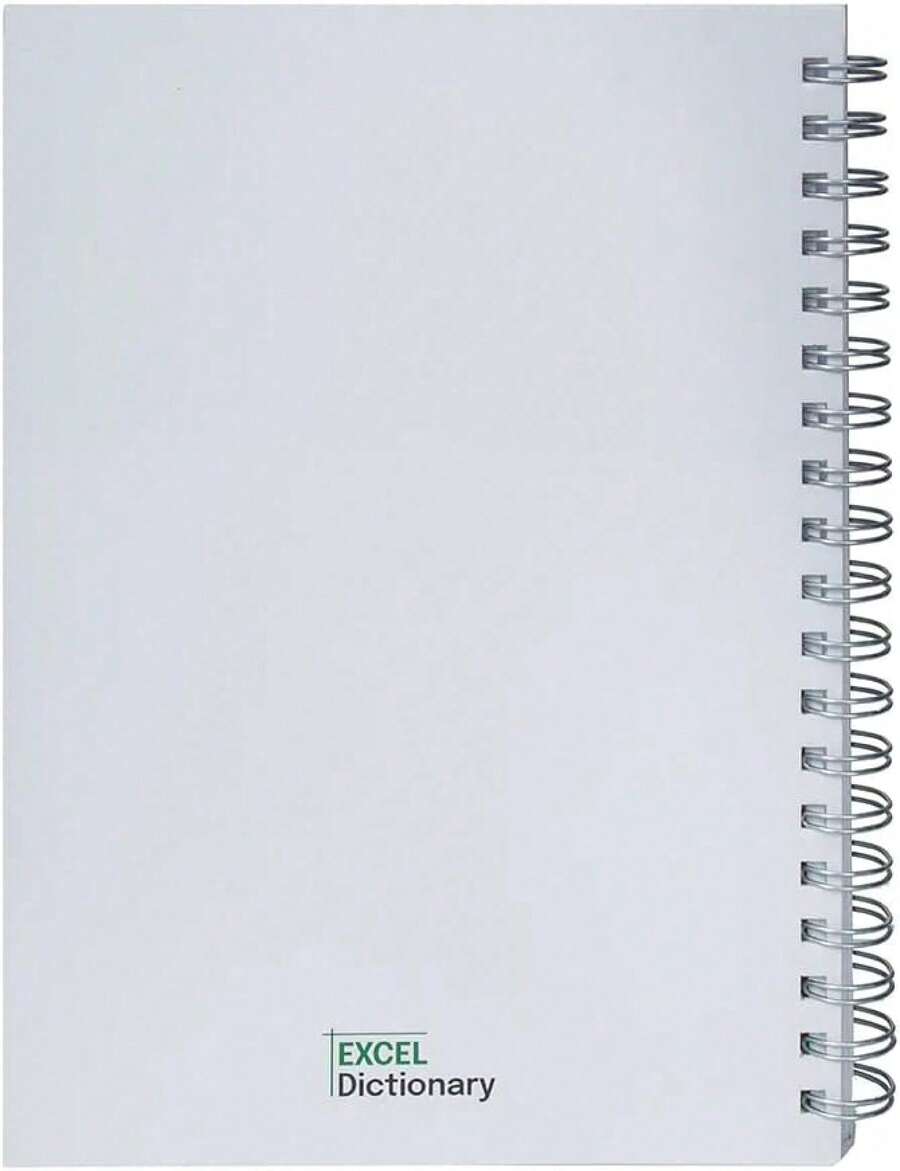 Excel Dictionary In Sheets Page Excel Shortcut Notebook With And PC Saving Hotkey Reference ...