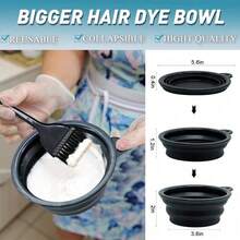 10 Piece Hair Bleaching Highlighting Kit With Brush Bowl Gloves ...