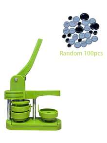 58mm (2.25 pulgadas) Máquina para hacer insignias de botón DIY, incluye ...