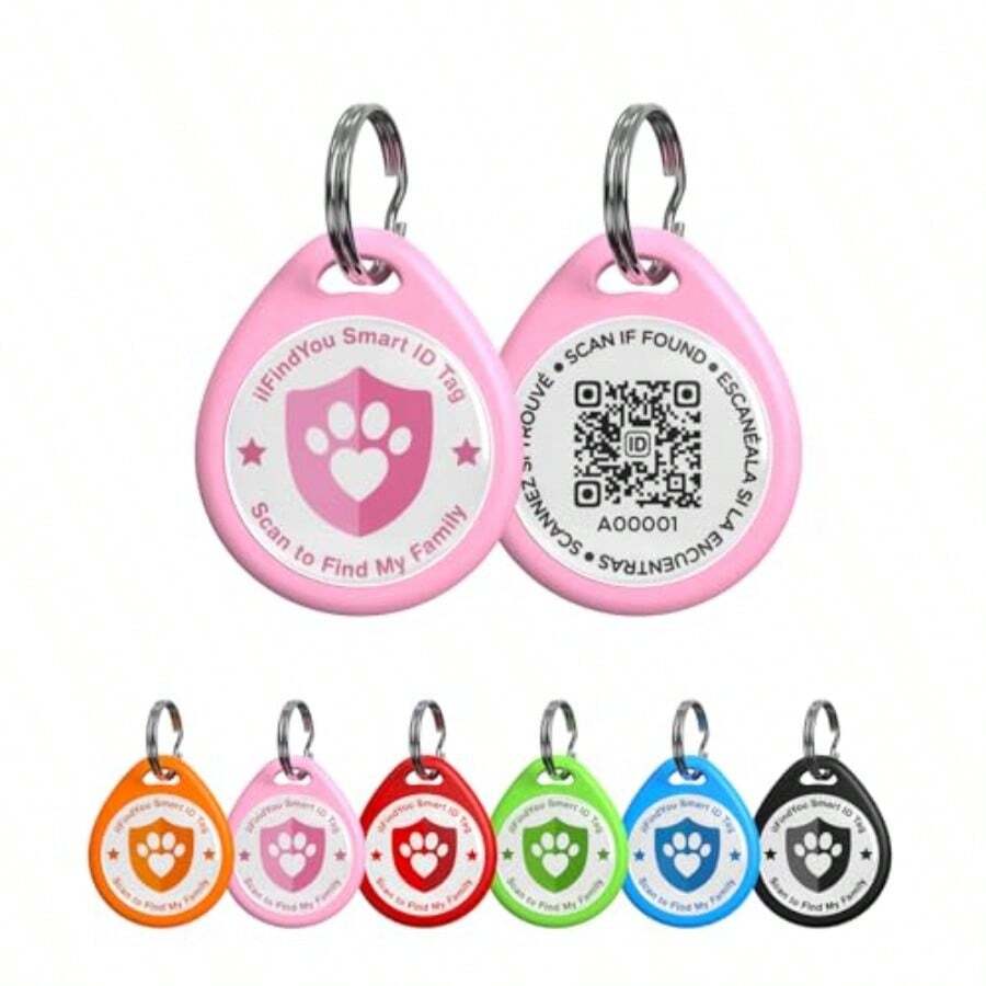 Cat Tags Personalized Small QR Code Cat Name Tags For Kitten Collar ...
