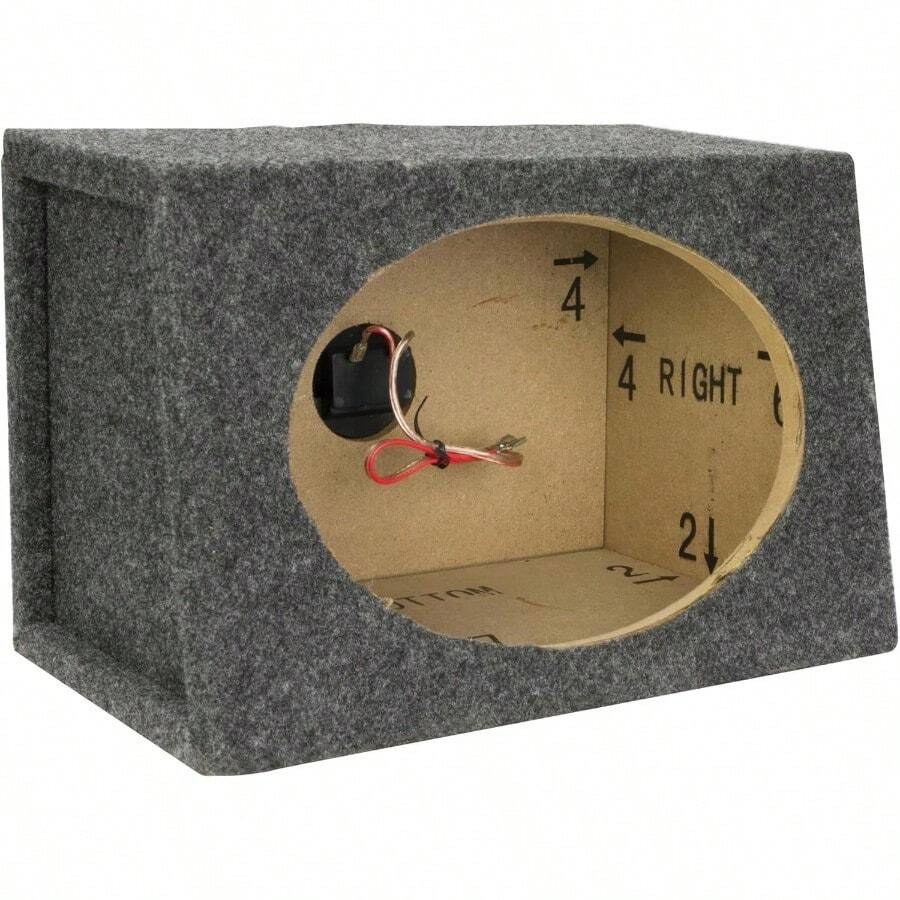 YNScosce SE69KT 6x9 Car Au Speaker Sub P MDF Enclosure Clear Sound ...