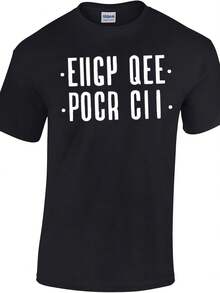 EGY QEE POCR C Hidden Message ( Off) T-Shirt,Suitable As A Christmas ...