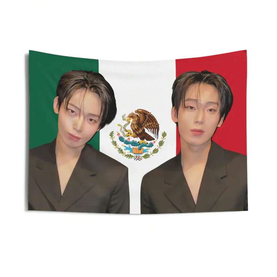 Stunning Images Of Enha Sunoo, Mexican Flag, Enha Concert Banner, Enha ...