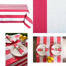 DII 100% Accesorios, Coral, (Coral Cabana Stripe), 60x84, 1, 1(default ...