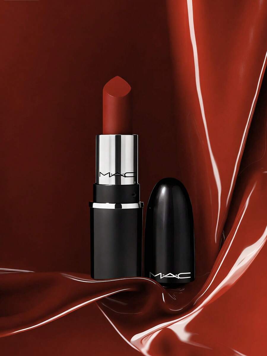 MAC Batom Matte Retrô Tamanho de Viagem #602 Chili, Tons Mais Populares ...