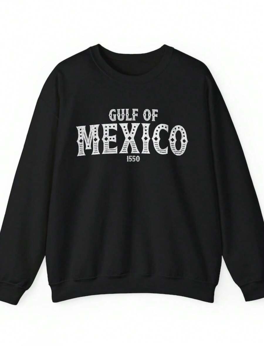 Sweahirt, Golfo De México 1550 Retro Vintage Art Sweahirt, ,Gulf Of ...
