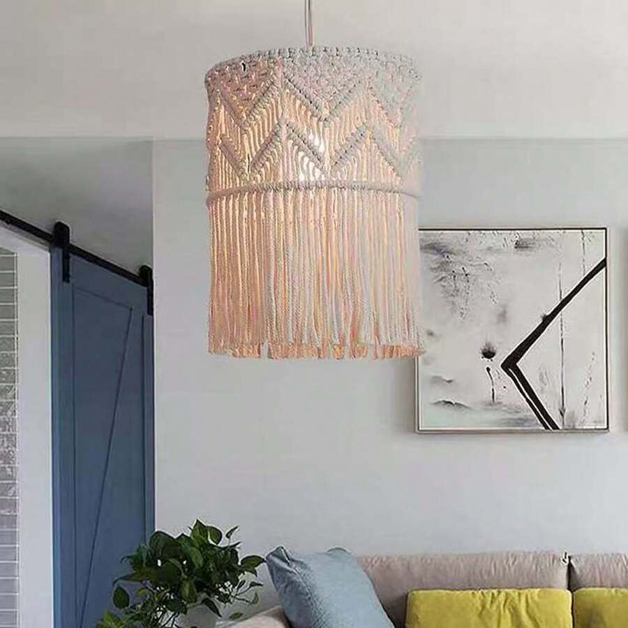 1pc Bohemian Style Pendant Light Shade, Suitable For Modern Home Decor ...