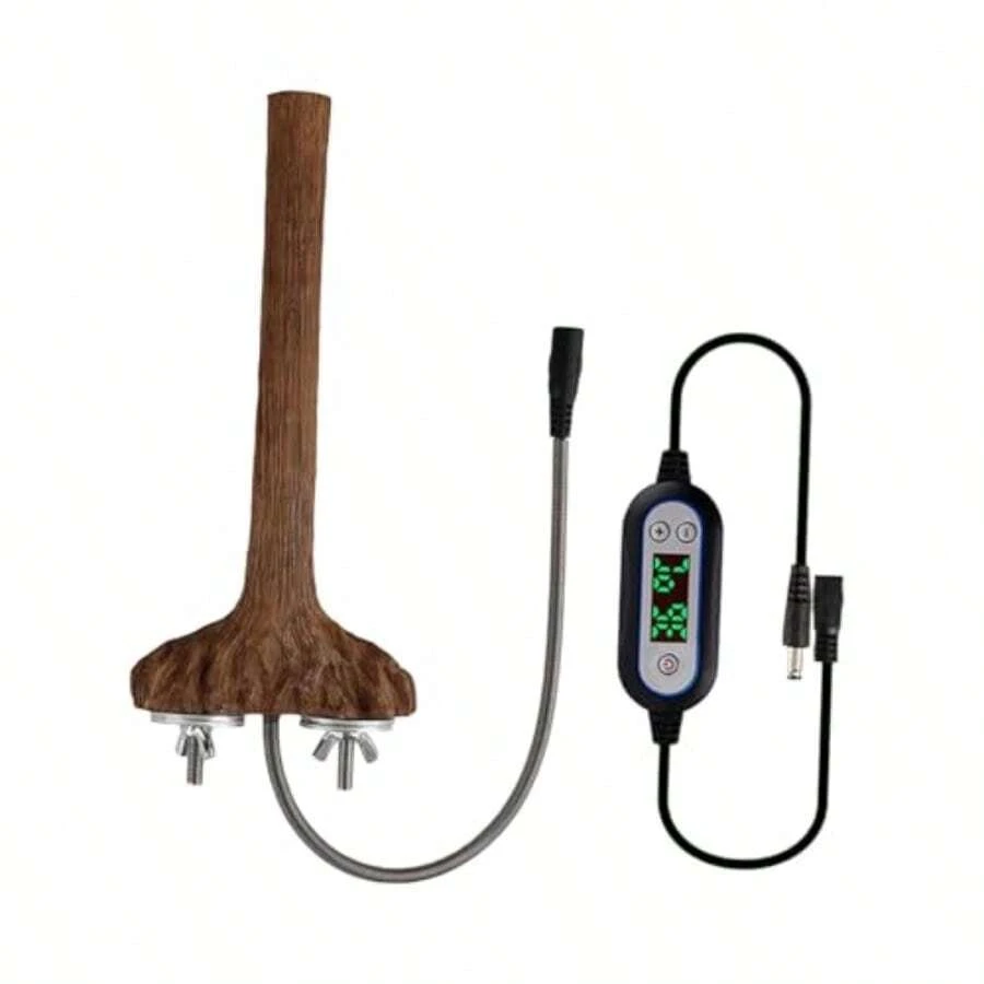 Heated Bird Perch Bird Warmer Adjustable Bite Resistant Platform Bird ...