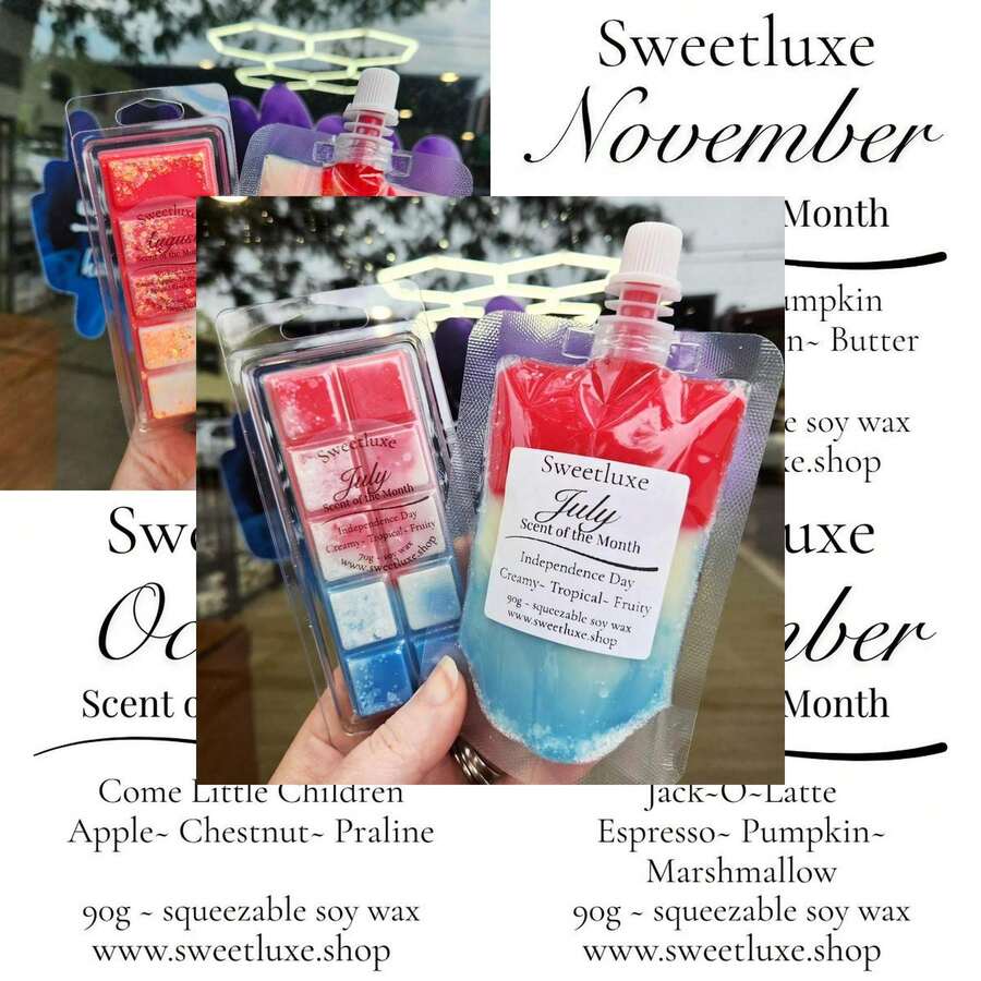 Sweetluxe Scent Of The Month Wax Melts | SHEIN USA