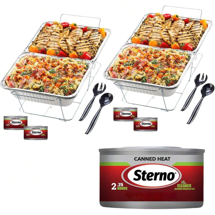 Buffet Kit Disposable Chafing Dish Buffet Set - Chafing Dishes For ...