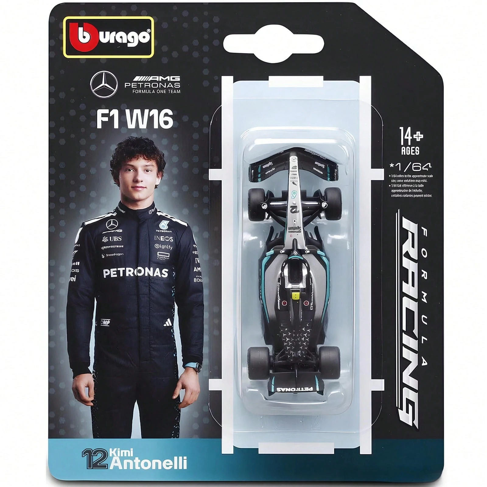 Neu im Lager 1:64 Bburago 2025 F1 Standard Livery Ferrari SF25 Red Bull ...