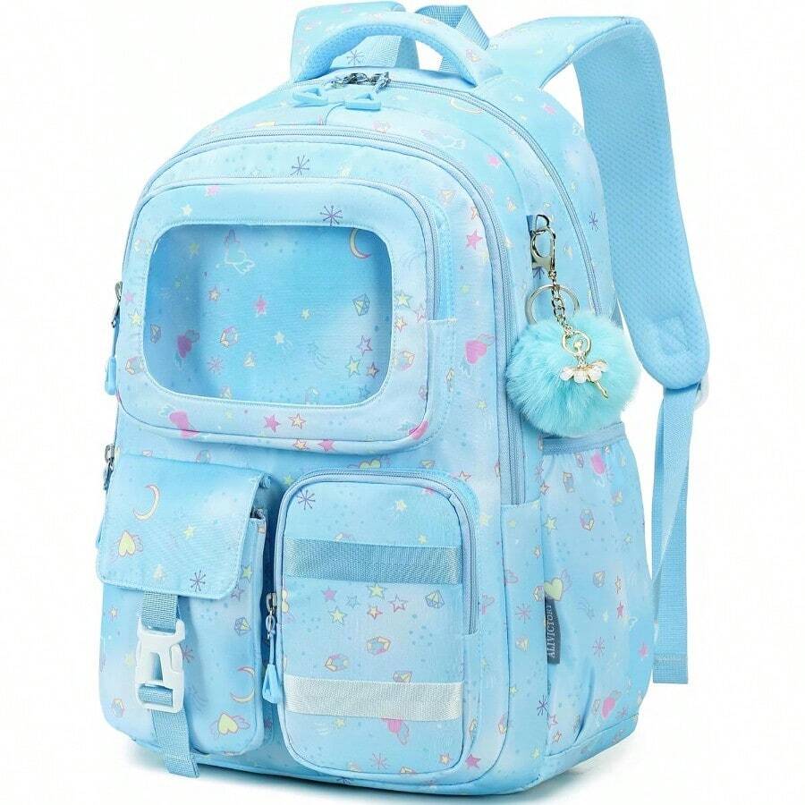 AO ALI VICTORY Backpack For Girls With Lunch Bag School Bags For ...
