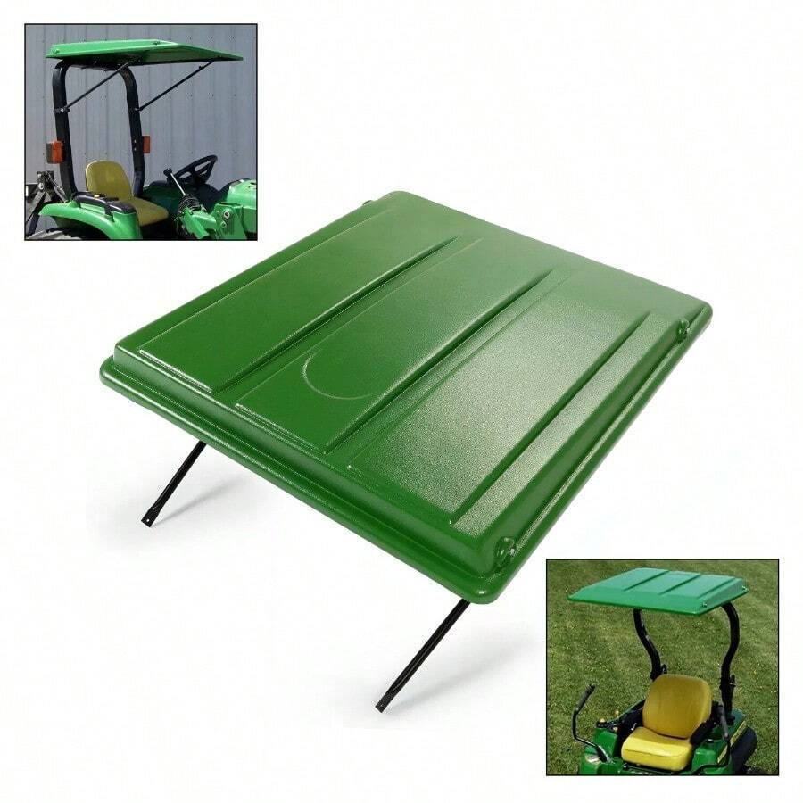 Green Top Cab Canopy With Bracket For John Deere Compact Utility ...