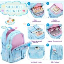 AO ALI VICTORY Backpack For Girls With Lunch Bag School Bags For ...