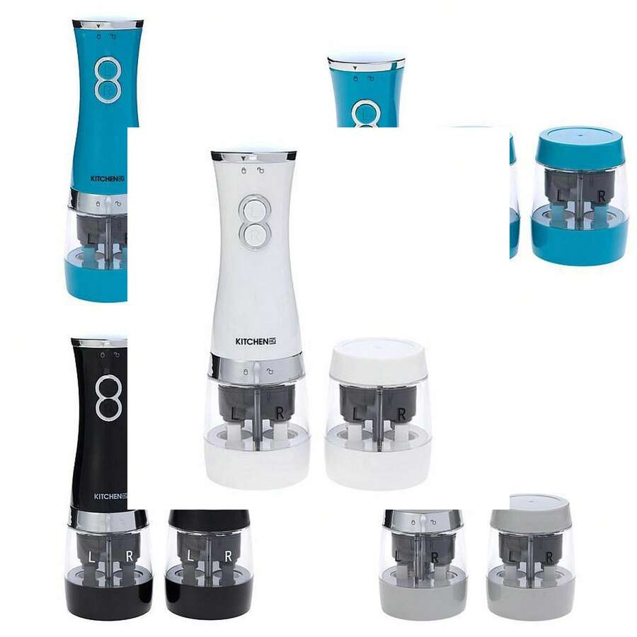 KitchenHQ Dual Chamber Electric Spice Mill With Extra Chamber | SHEIN USA