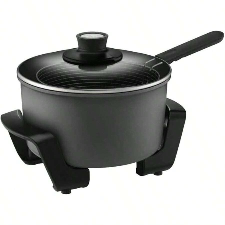 Sunbeam DF4500 Multi Cooker Deep Fryer With Lid 5L Capacity 1600W Stainless Steel Basket Boil ...