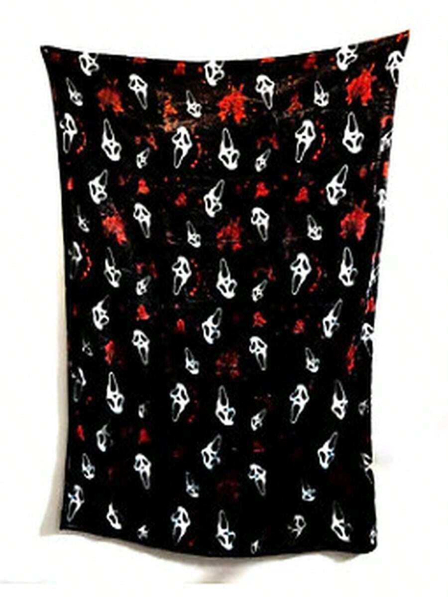 Ghost Face Scream Father Death Blanket Back Stitch Bruja | aktuelle ...