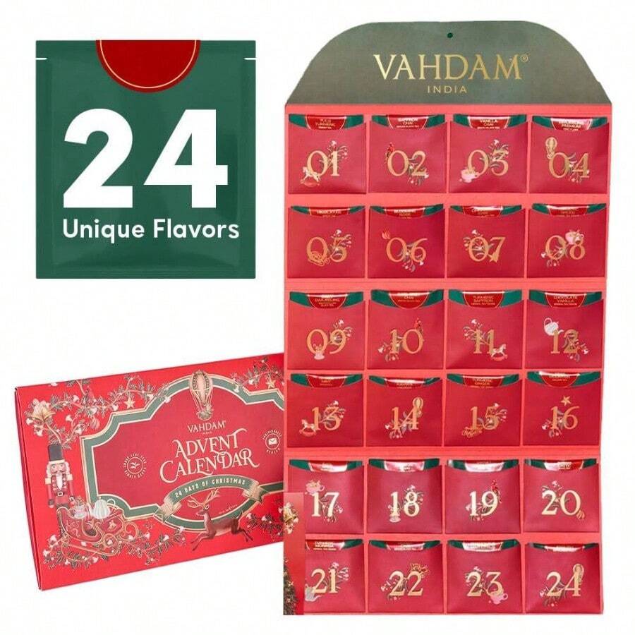 Limited Edition - Advent Calendar 2025 Folding Box 24 Unique Loose Leaf ...