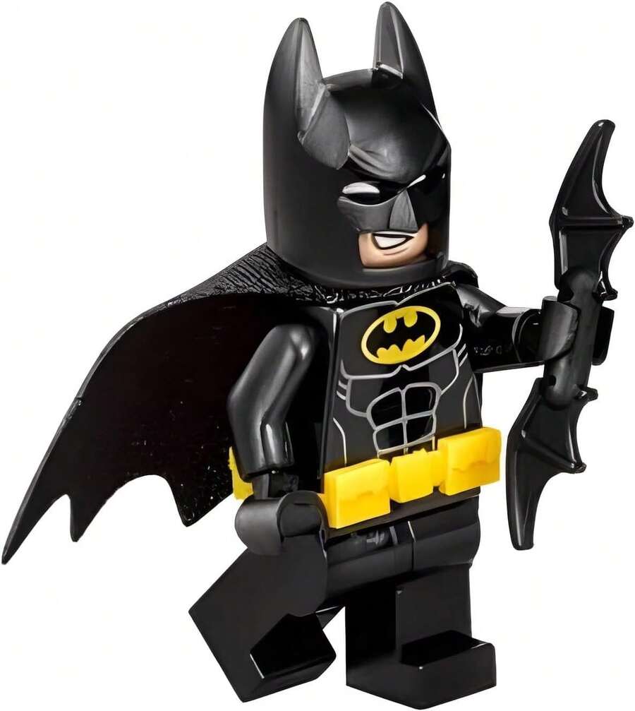 LEGO LEGO Super Heroes DC Universe Black Minifigure With Batarang ...