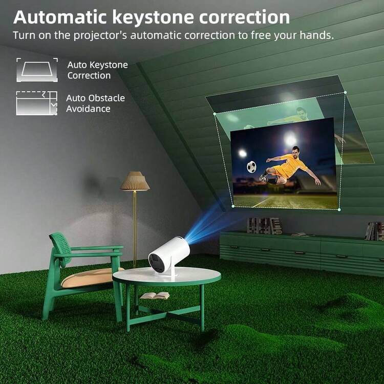 XBJ 2025 Ultimate Upgrade 4K Smart Projector - Bluetooth 5.2 & Android ...