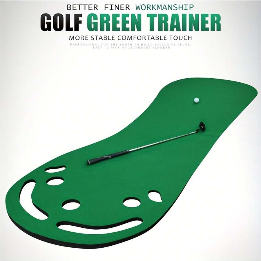 [Portable Golf Putting Mat] Foot Golf Green Putting Mat| Portable ...