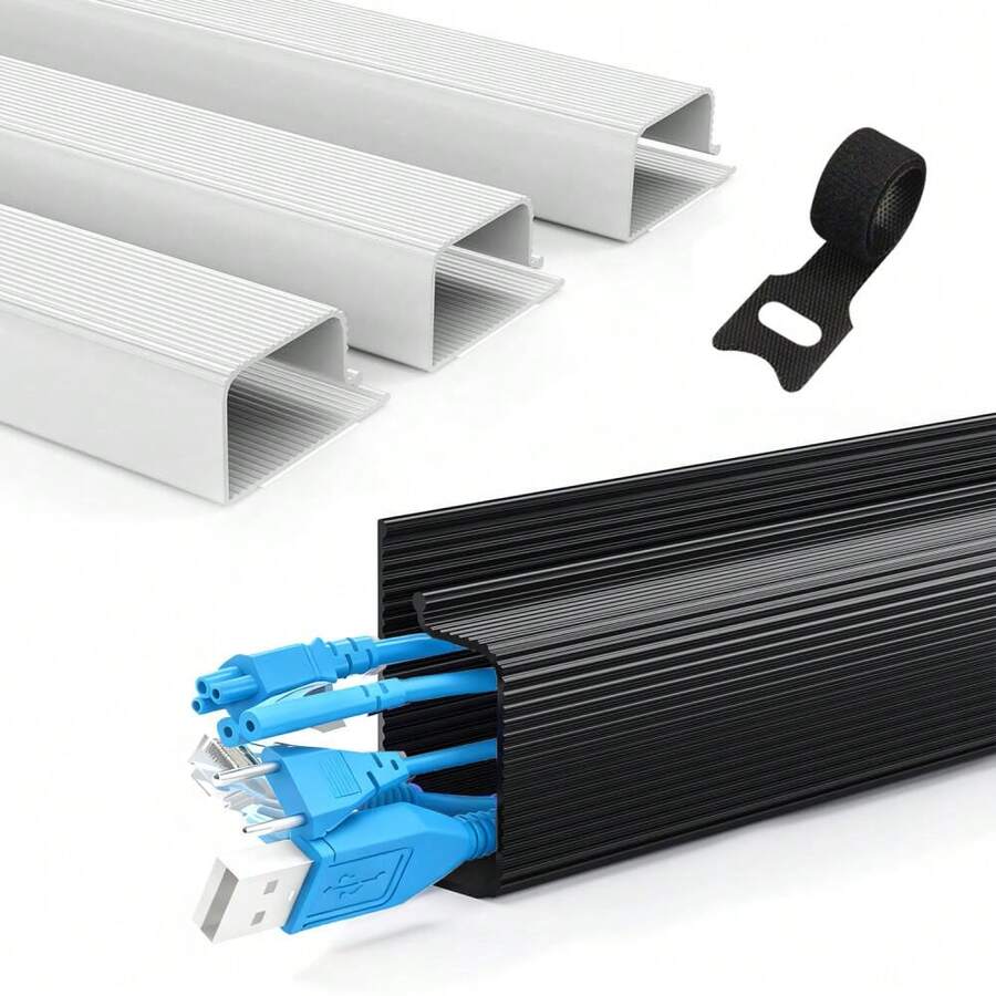 2 Packs & Tidy Cable Management Solution - Protect With Home & Office ...