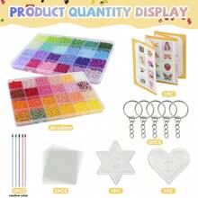 2-Pack Fuse Bead DIY Kit | 2 Large Compartment Storage Boxes ...