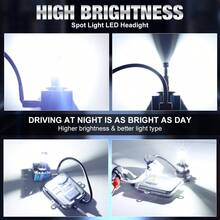 TOAUTO TOAUTO 2 Stücke D3S D1S LED Scheinwerfer Canbus 1:1 HID D2S D ...