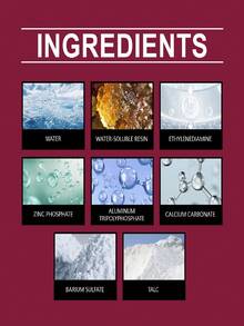 Jue-Fish Schwarze wasserbasierende Metallfarbe, korrosionsbeständig ...