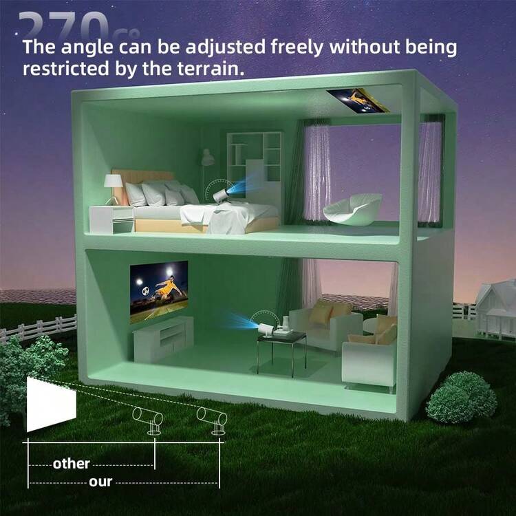 XBJ 2025 Ultimate Upgrade 4K Smart Projector - Bluetooth 5.2 & Android ...