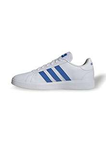 Adidas GRAND COURT BASE 2.0 Unisex Sneakers Breathable Sweat Absorption ...