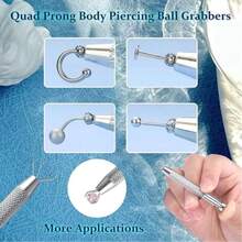 18g Horseshoe Nose Ring Hoop For Unisex 316L Stainless Steel Cartilage ...