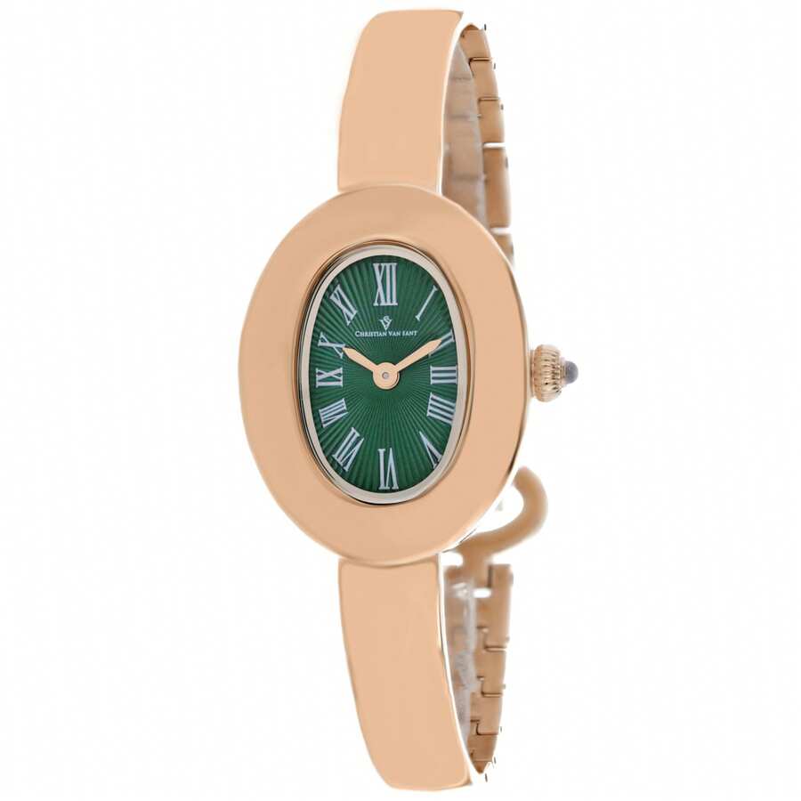 Christian Van Sant Christian Van Sant Women's Anora Green Dial Watch ...