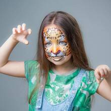 Custom Body Art 1-Oz 8 Color Primary AirbrushWater Base Face-Body Paint ...