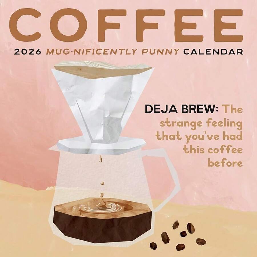 Coffee 2026 Calendar, 2026 Wall Calendar, Monthly Planner, Planner 2026 ...