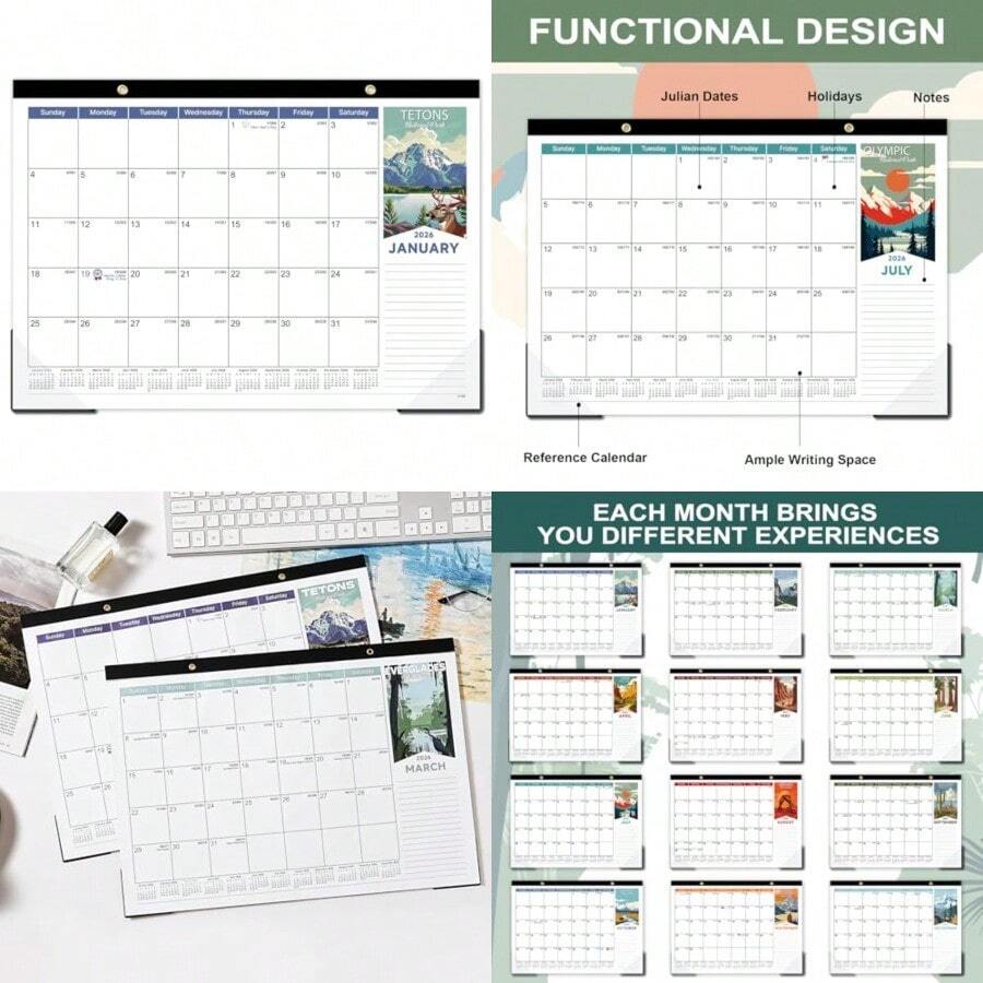 Ml Computer Calendar 2026 - 2026 Calendar From January 2026 To December 2026 Computer/Wall ...