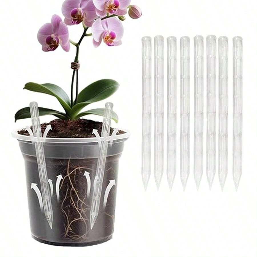 10PCS Plant Aeration Tubes For Pots, Root-Rot Prevention Accessories ...