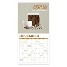 Coffee 2026 Calendar, 2026 Wall Calendar, Monthly Planner, Planner 2026 ...