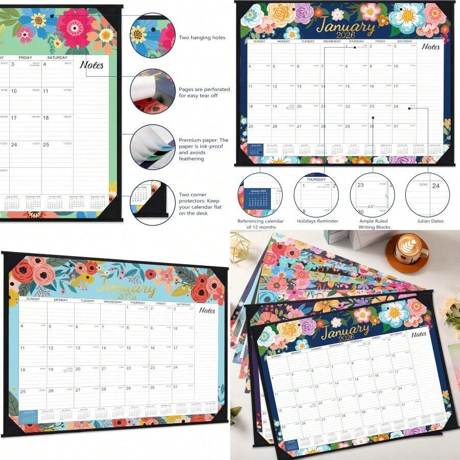 Ml Computer Calendar 2026 Large Computer Calendar 2026 January 2026 December 2026 22 X 17 Inch ...