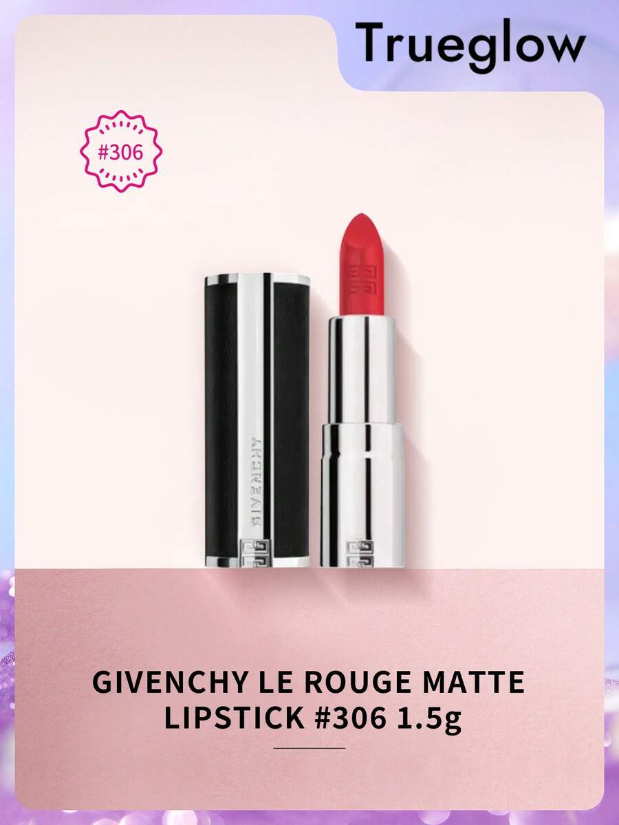 Givenchy GIVENCHY Barra de labios #306 1.5g [MINI] SEDA LUMINOSA MATE LE ROUGE INTERDIT INTENSE ...