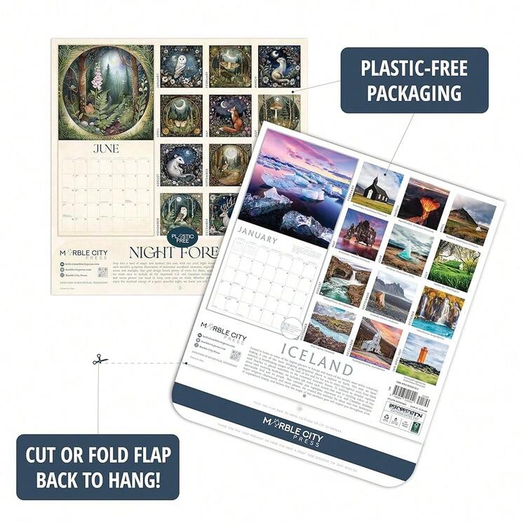 Just Sayin 2026 Calendar | 2026 Wall Calendar | Monthly Planner ...