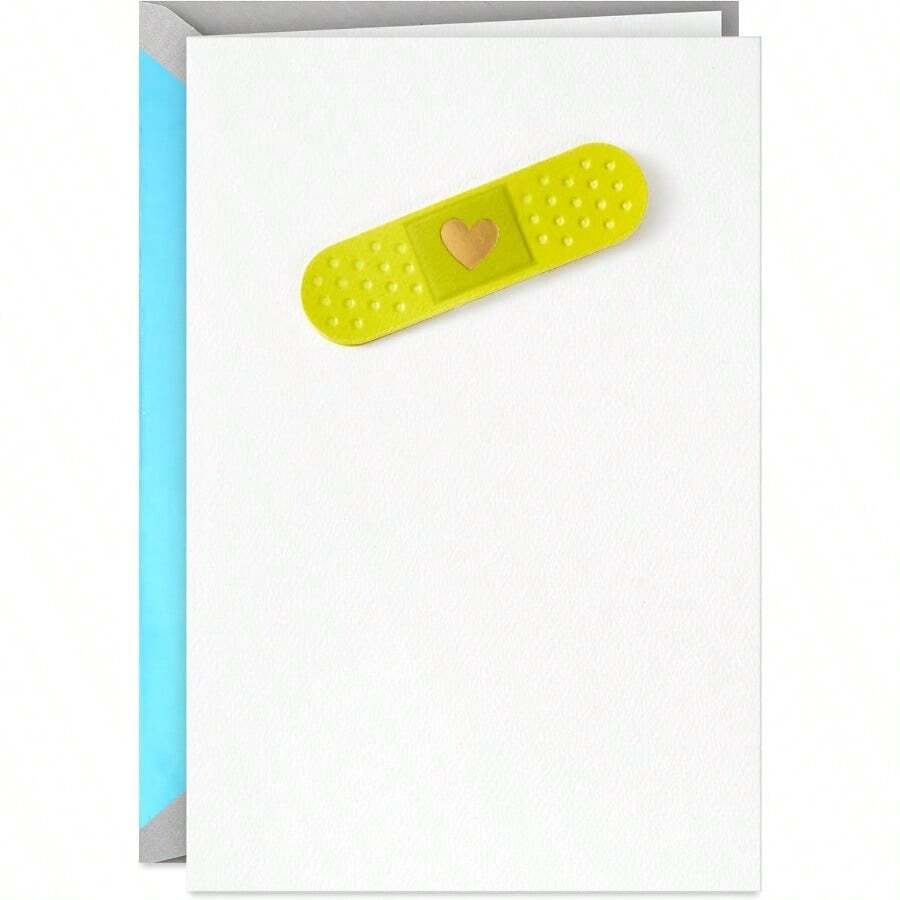 Tarjeta de Hallmark Signature de "Mejórate Pronto" o "Condolencias" con ...