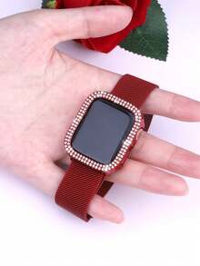 1PC Bling Women's Watch Case, Compatible With Apple Watch Case (38/42 ...