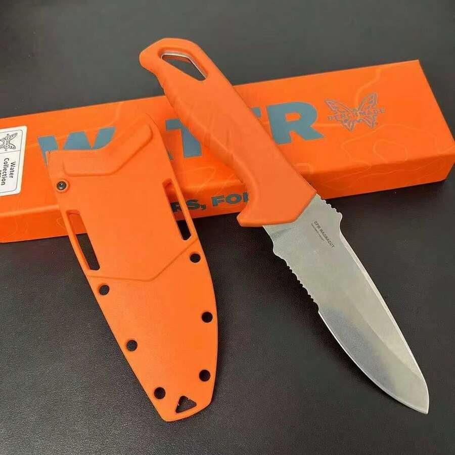 BM18040S Fixed Blade Knife CPM MagnaCut Steel Blade Camping Hunting ...