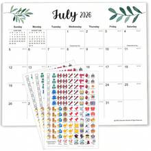 Magnetic Fridge Calendar 2026-2027 Canada, Family Organizer 22 Months ...