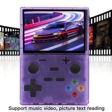 XGB35 Retro Handheld Spielekonsole, 3,5 Zoll IPS Bildschirm 8G tragbare ...