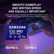 Samsung PRO Plus + Adapter 128G/256G/512G MicroSDXC Up To 160MB/S UHS-I ...